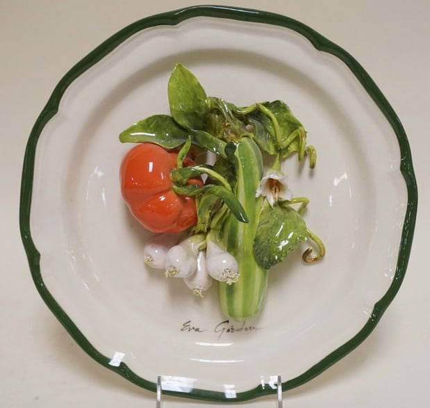 Eva Gordon Ceramic Plate Auction