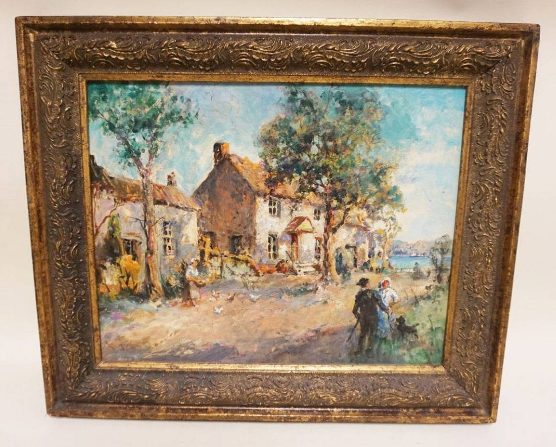 George A Newman (1875-1965) American Oil Painting Auction
