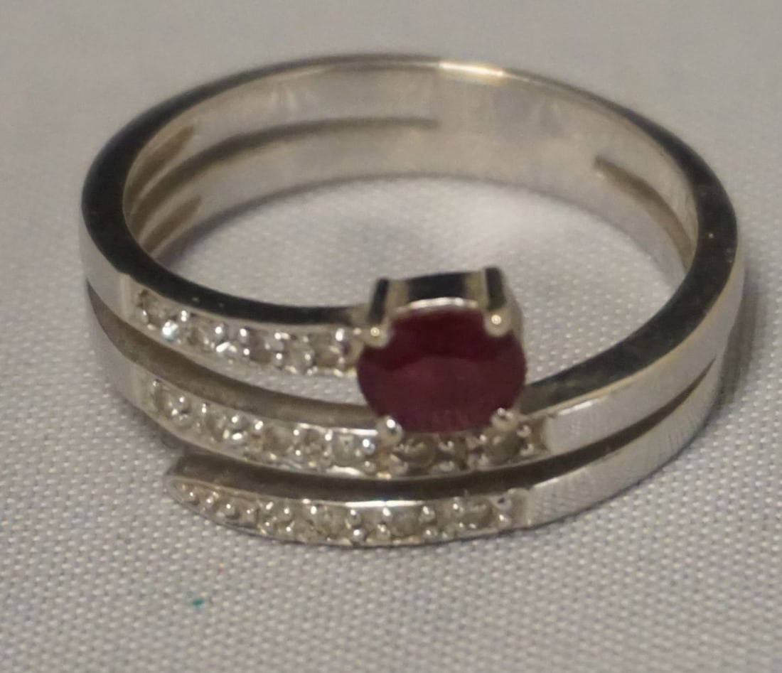 Ruby Wrap Ring Auction