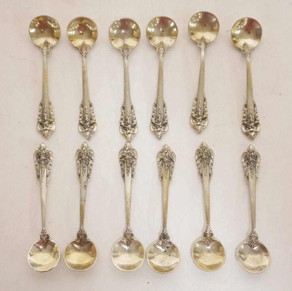 Sterling Silver Wallace Spoons Auction