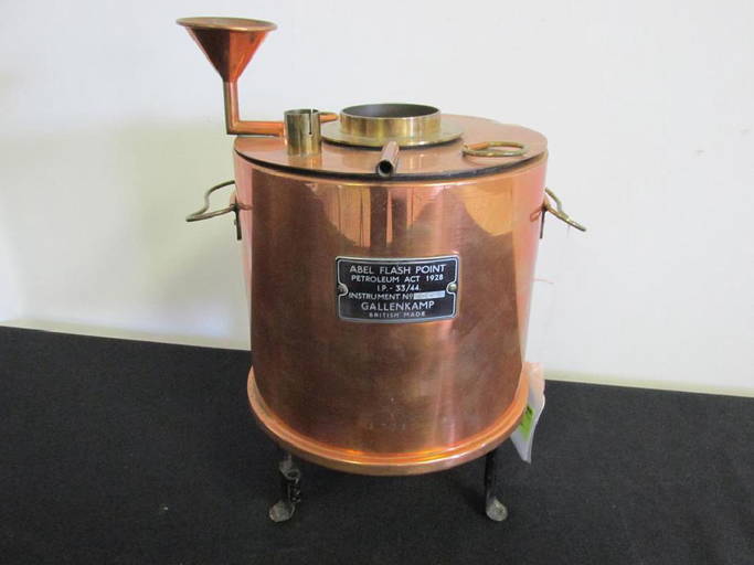 Abel Flash Point Laboratory Testing Device, England