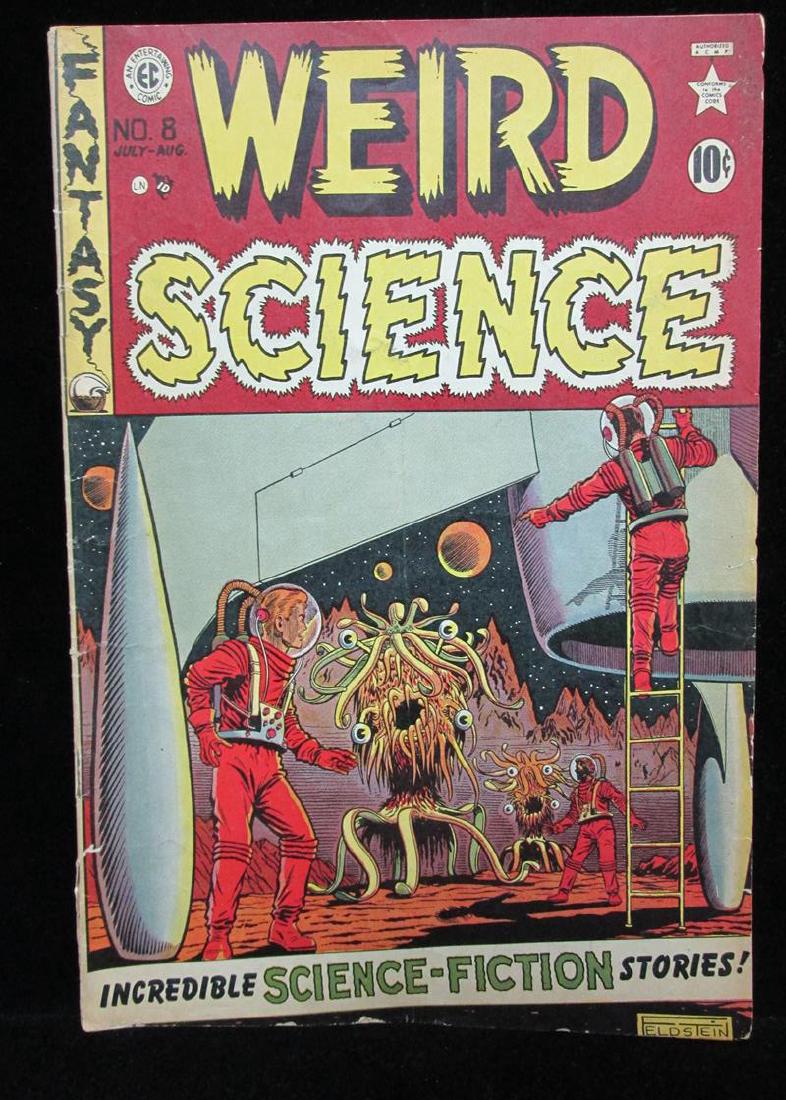 1951 WEIRD SCIENCE #8 COMIC BOOK