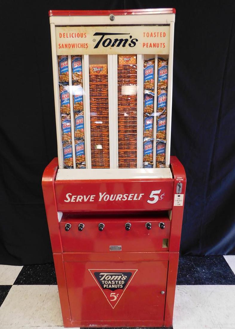 TOM'S 5-CENT VENDING MACHINE
