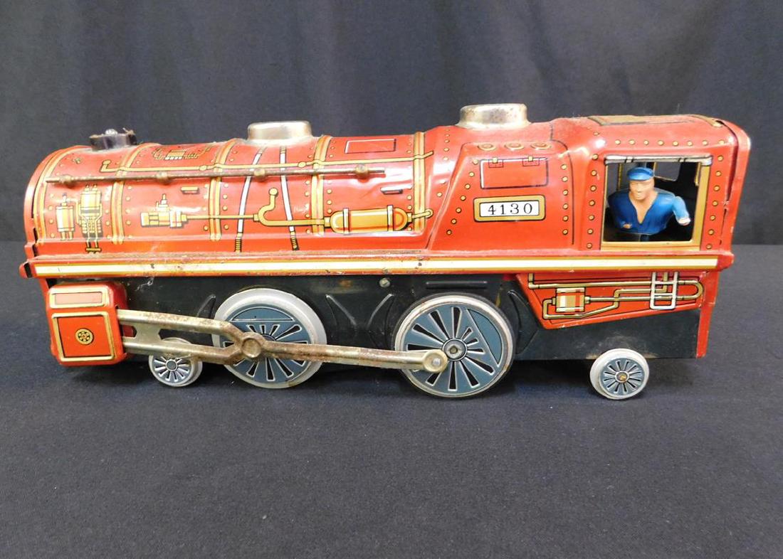 VINTAGE TIN LITHO TOY TRAIN