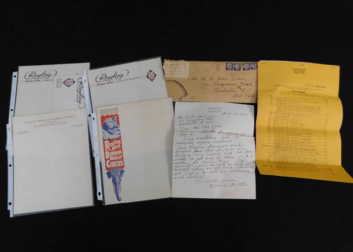 R.b.b.b. Roland Butler Letter Head And Catalog