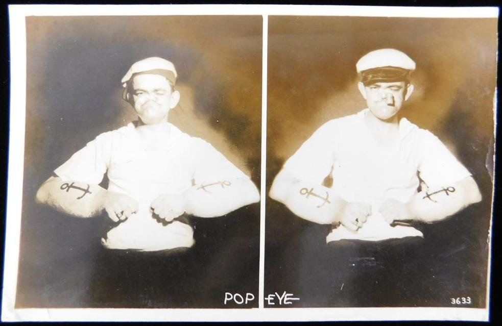 "popeye" Rppc Frank "rocky" Fiegel