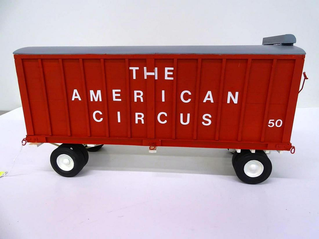 The American Circus Baggage Wagon Model
