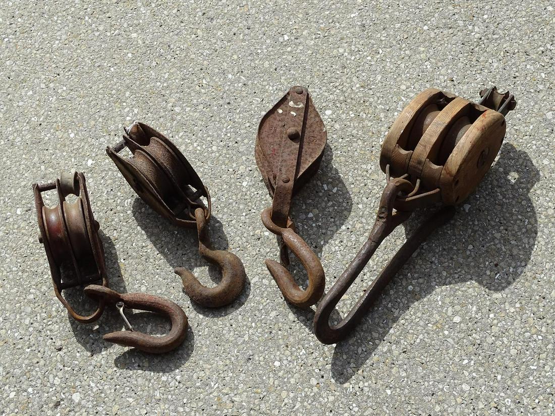 HANNEFORD CIRCUS BLOCK PULLEYS - Jan 11, 2020 | Freedom Auction Company ...