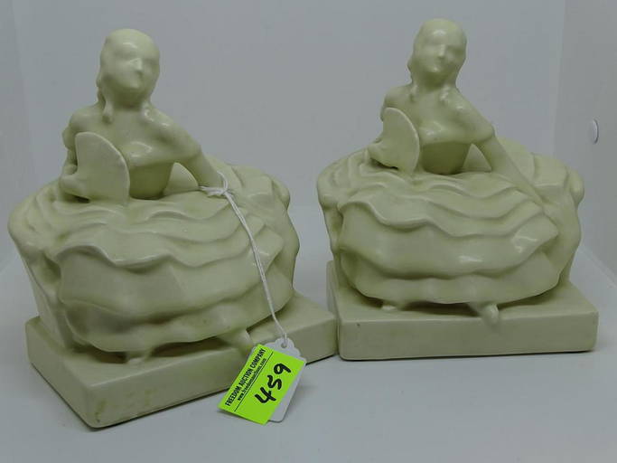 1933 Rookwood Pottery Bookends