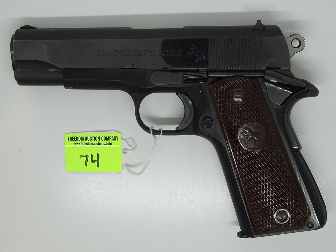 Colt Commander Semi Auto Pistol