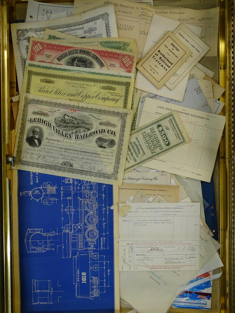 RAILROADIANA EPHEMERA COLLECTION - Mar 08, 2020 | Freedom Auction ...