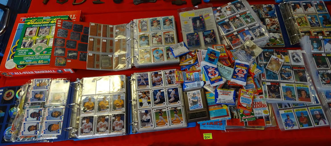 Collection Of Baseball Cards