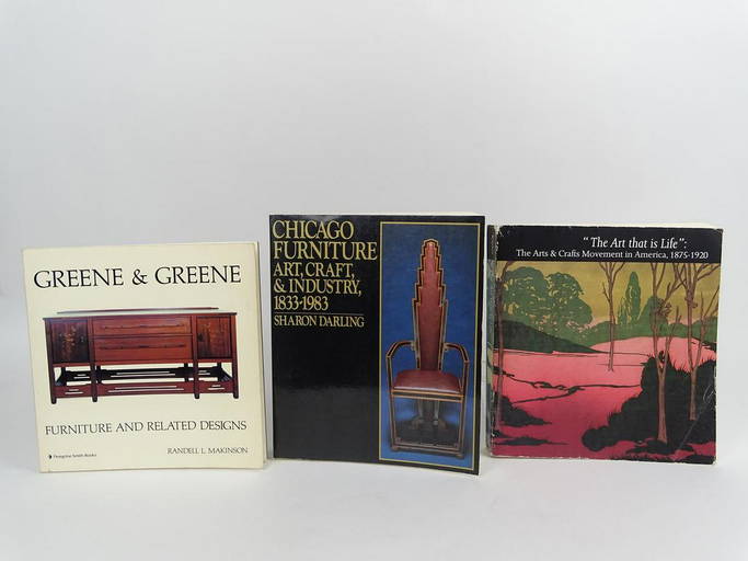 3 Arts And Crafts Period Reference Books