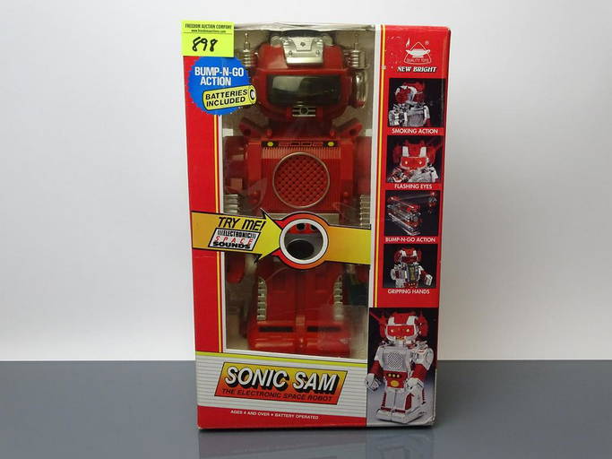 New Bright Sonic Sam Robot