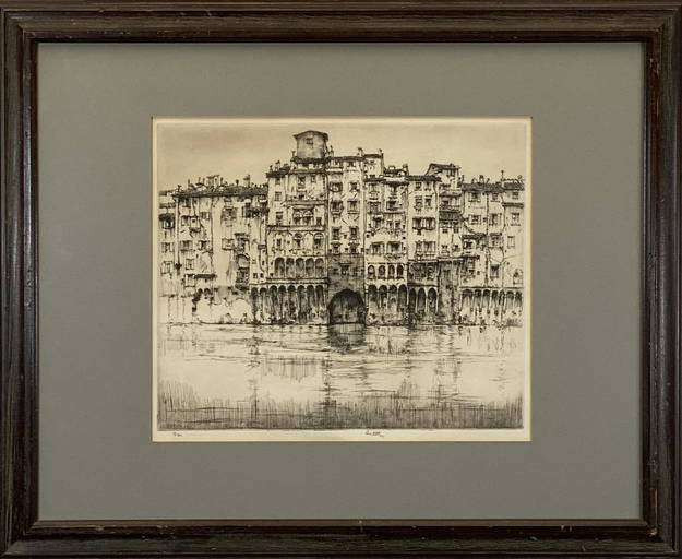 Ernest D. Roth (germany, 1879 1964) Etching