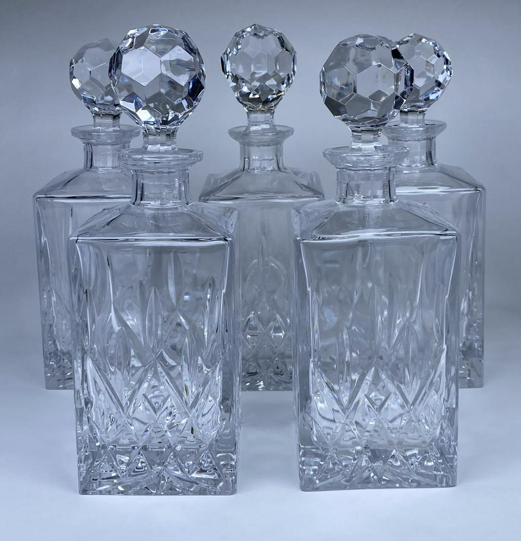ROGASKA CRYSTAL 5 PIECE DECANTER SET - Apr 11, 2021 | Freedom Auction ...