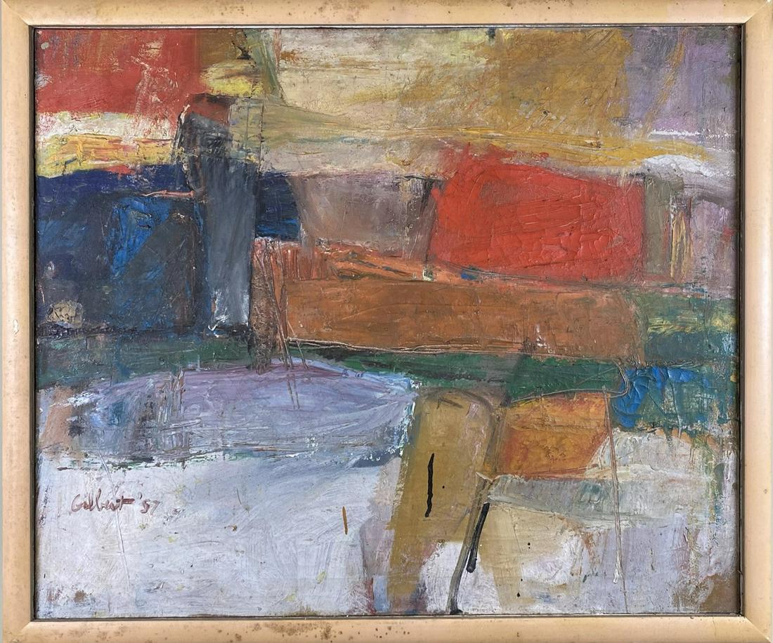 Mid Century Abstract Painting