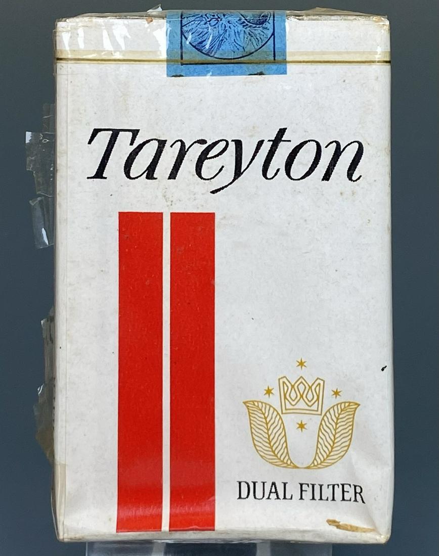 Tareyton Cigarette 1960 Unopened Pack