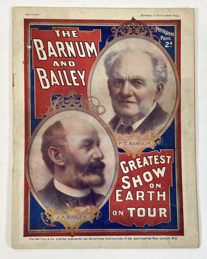1898 Barnum & Bailey Circus Program