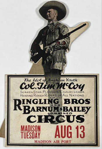Ringling Bros. Barnum Bailey Circus Counter Card