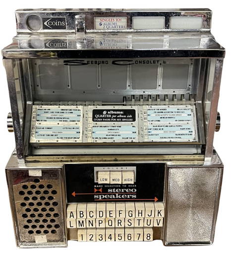VINTAGE SEEBURG CONSOLETTE JUKEBOX (#0771) on Apr 02, 2022 | Freedom ...