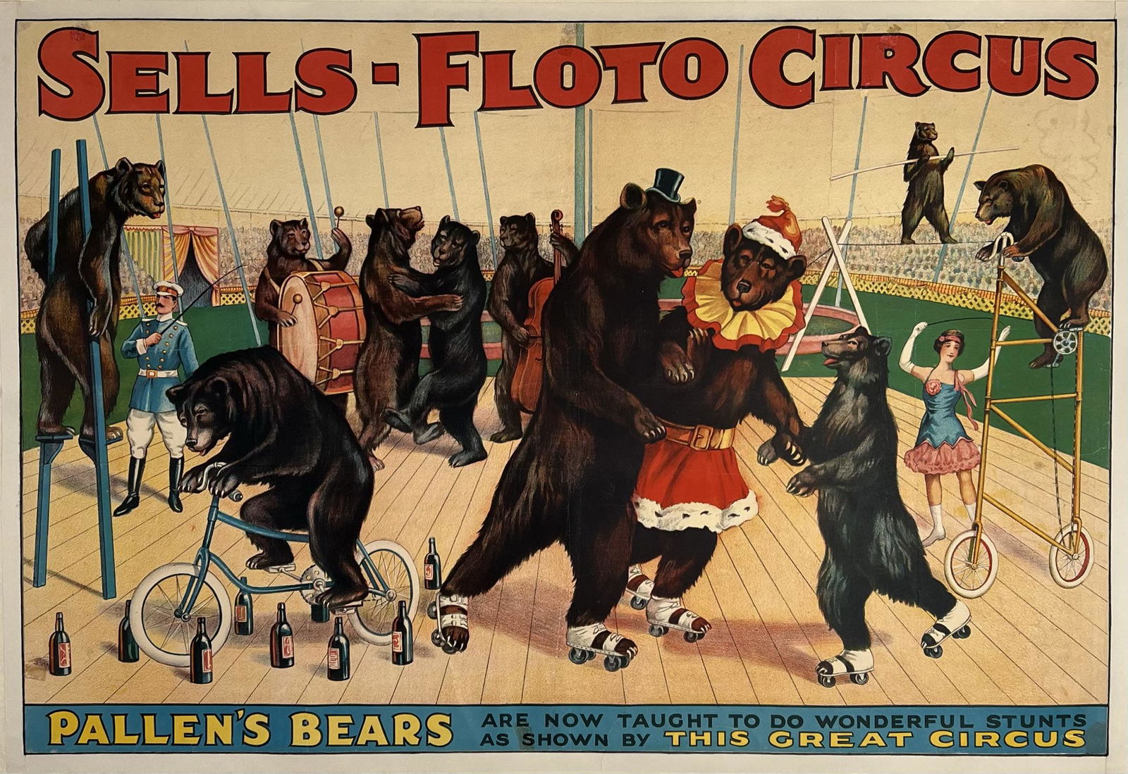 Sells Floto Circus Poster