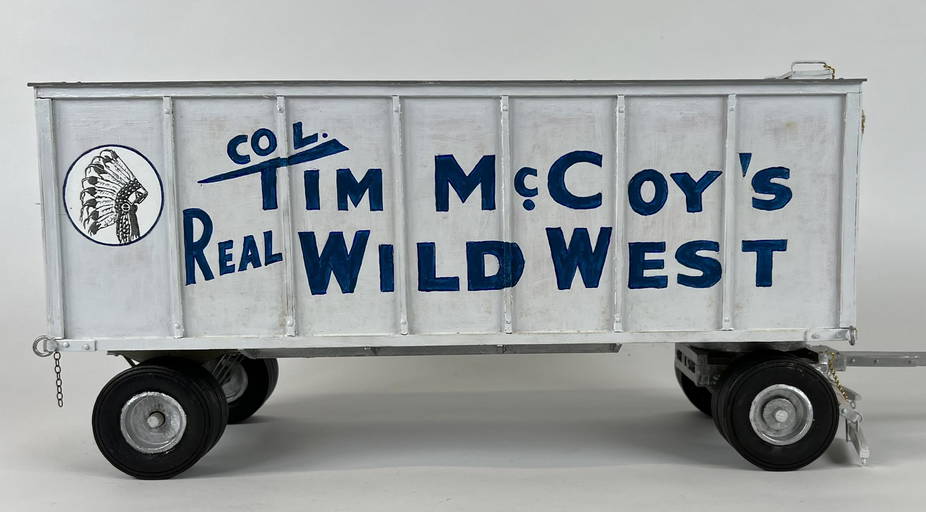 Col. Tim Mccoy's Real Wild West Wagon Model