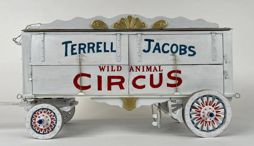 TERRELL JACOBS WILD ANIMAL CIRCUS CAGE WAGON - MODEL - Aug 06, 2022 ...