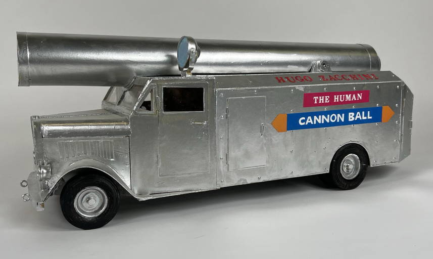 HUGO ZACCHINI - HUMAN CANNON BALL MODEL (#0302) on Aug 06, 2022 ...