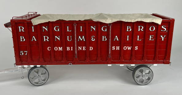 Ringling Bros. Barnum Bailey Circus Wagon 57 Model