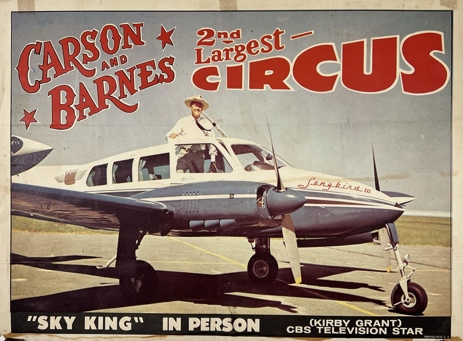 CARSON AND BARNES CIRCUS POSTER - Nov 06, 2022 | Freedom Auction ...