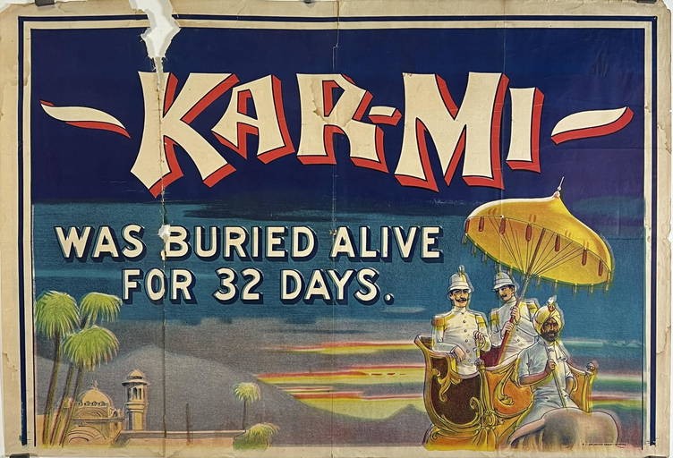 KARMI MAGIC POSTER (#0219) on Nov 06, 2022 | Freedom Auction Company in FL