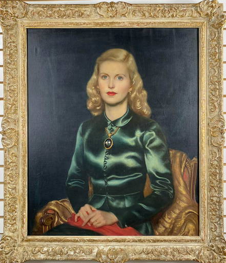 Frederick E. Wallace Art Newcomb Macklin Frame