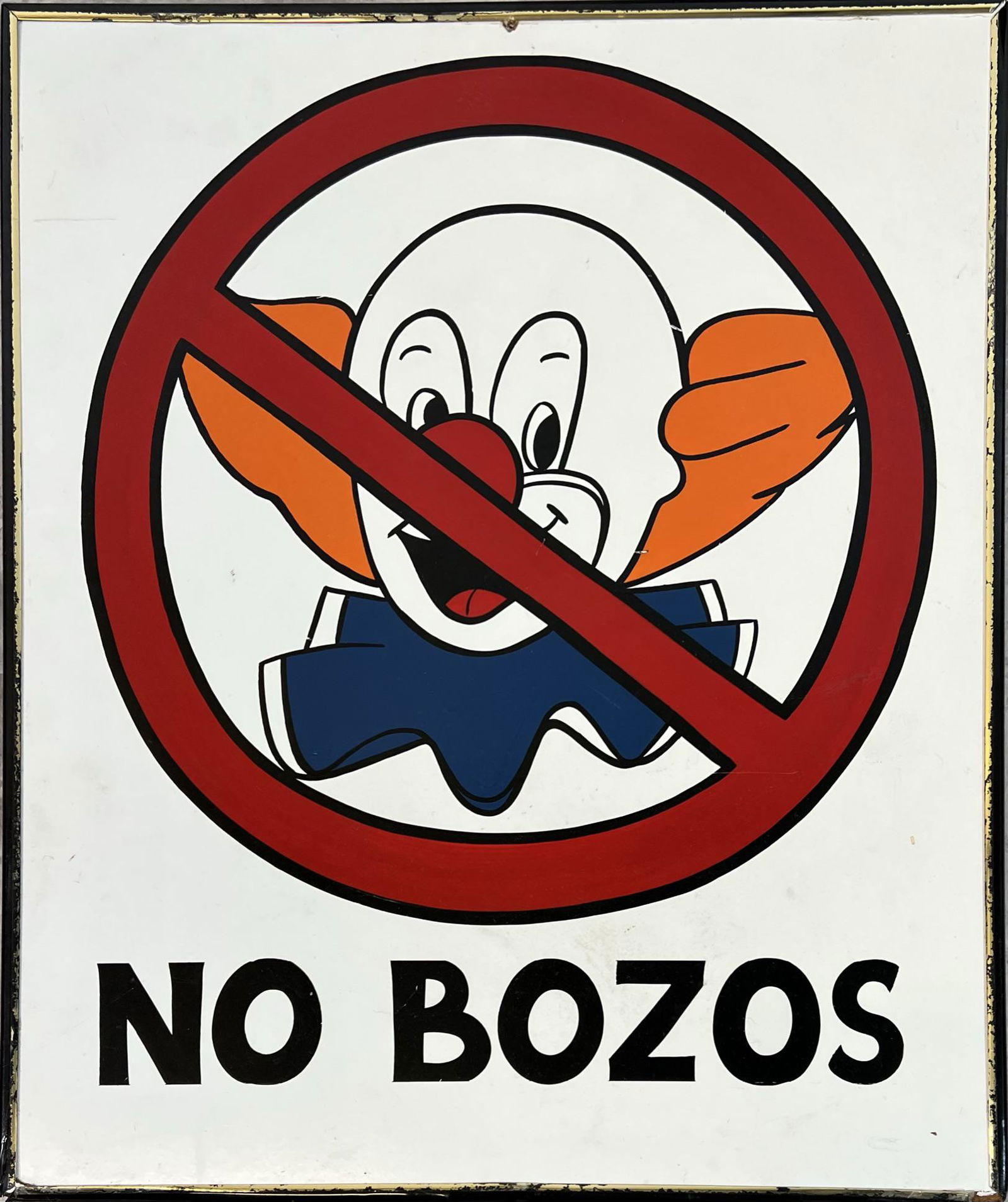 NO BOZOS SIGN (#0297) on Jan 14, 2023 | Freedom Auction Company in FL