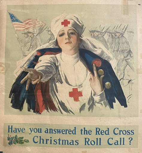 WWI RED CROSS ROLL CALL POSTER (#0420) on Jan 14, 2023 | Freedom ...