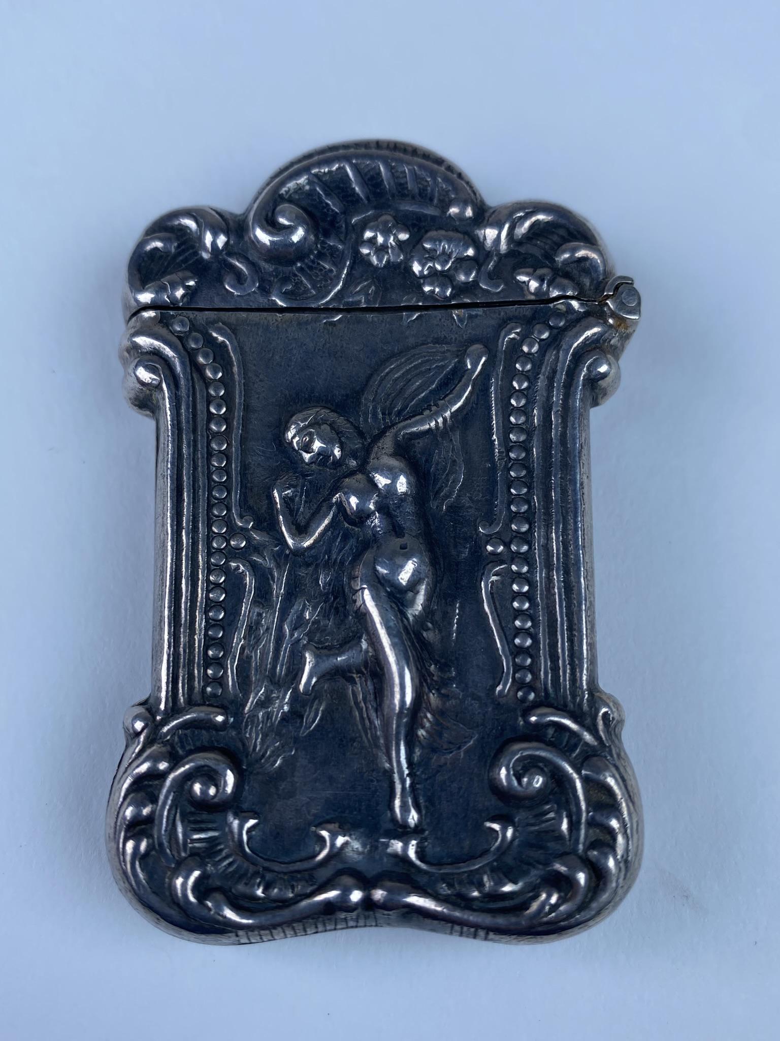 Sterling Silver Match Safe