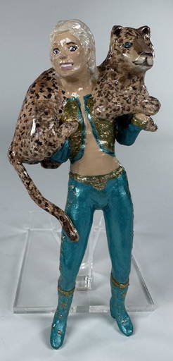 Gunther Gebel Williams La Norma Fox Sculpture