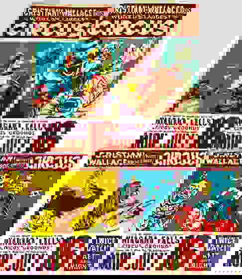 Cristiani - Wallace Bros. Circus Posters Auction