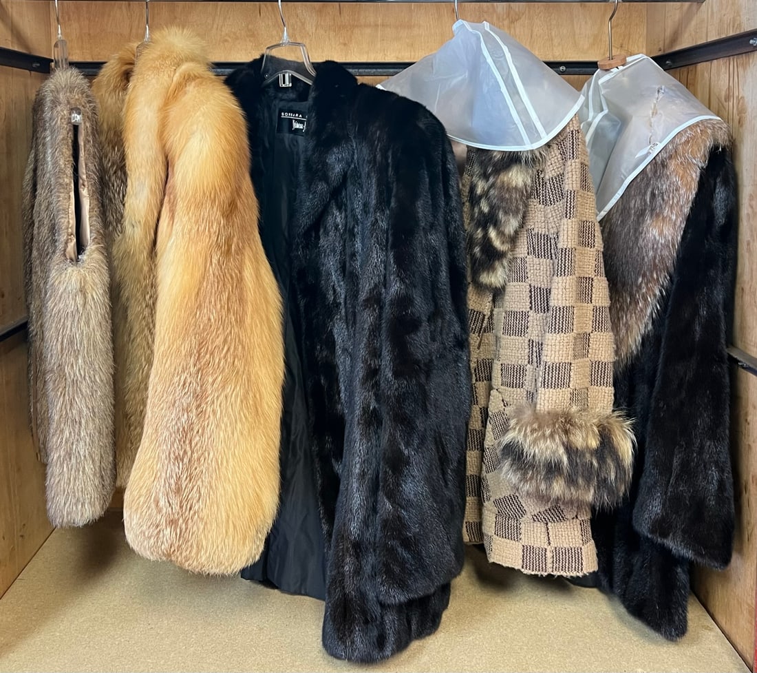 Collection Of Fur Coats