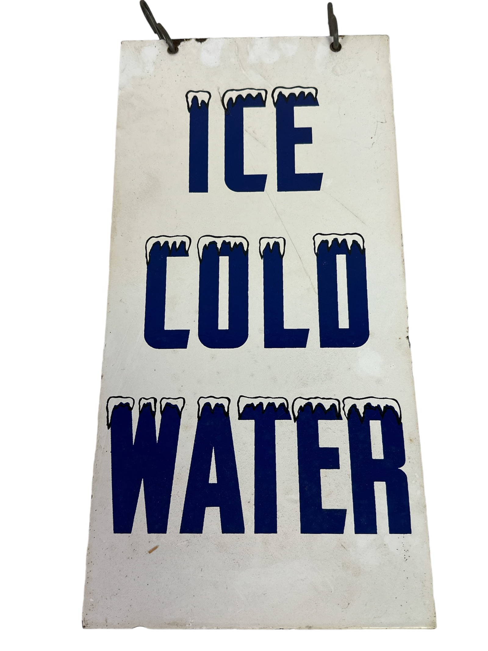Ice Cold Water Sign Dsp Auction