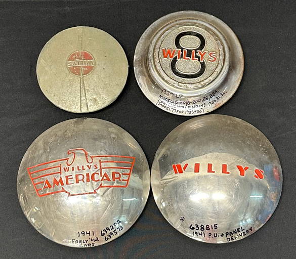 Willys Hubcaps