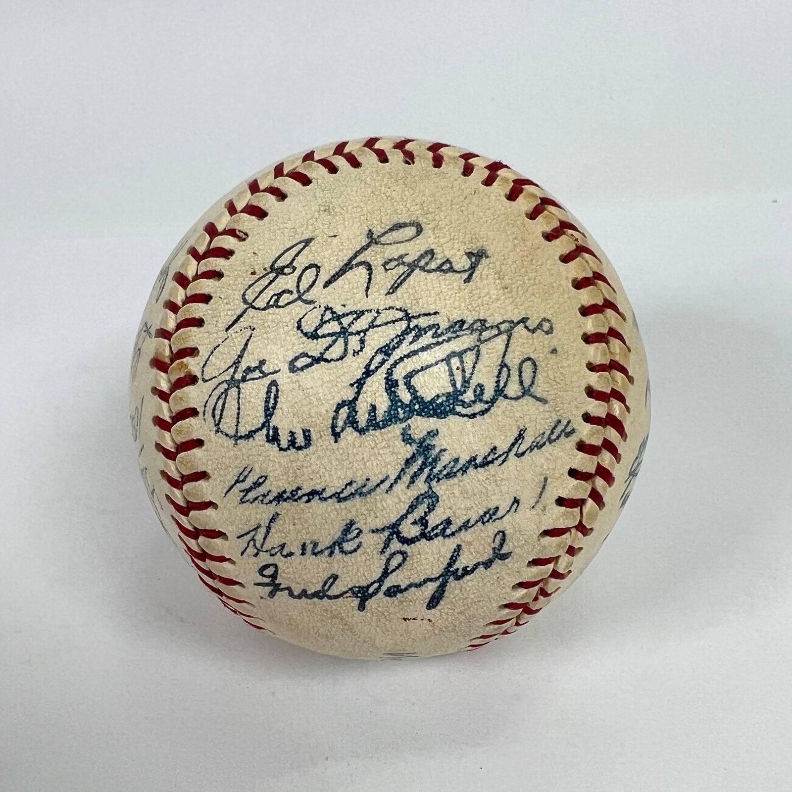 1949 New York Yankees Signed Baseball Auction