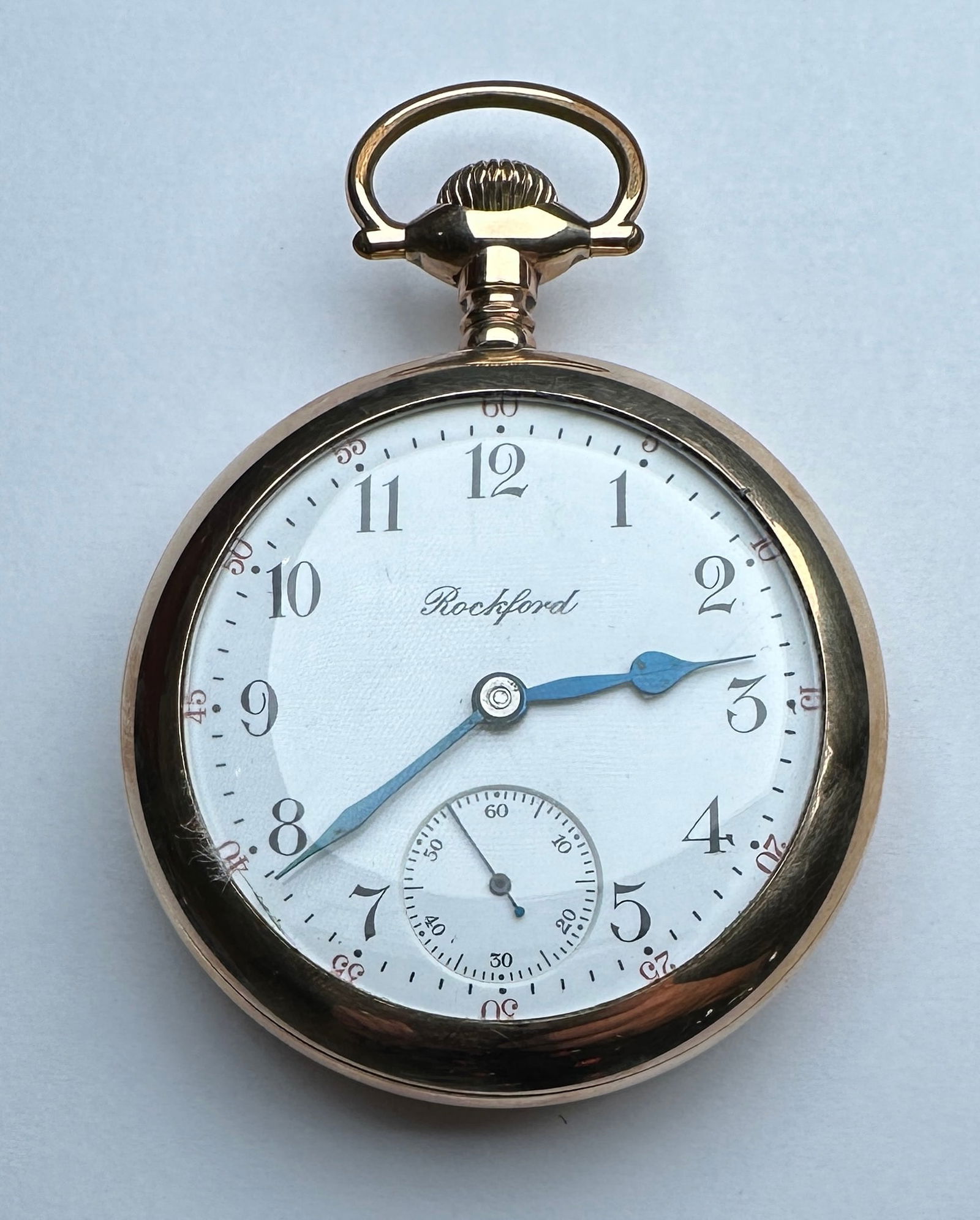 Rockford Watch Co. Pocketwatch Auction