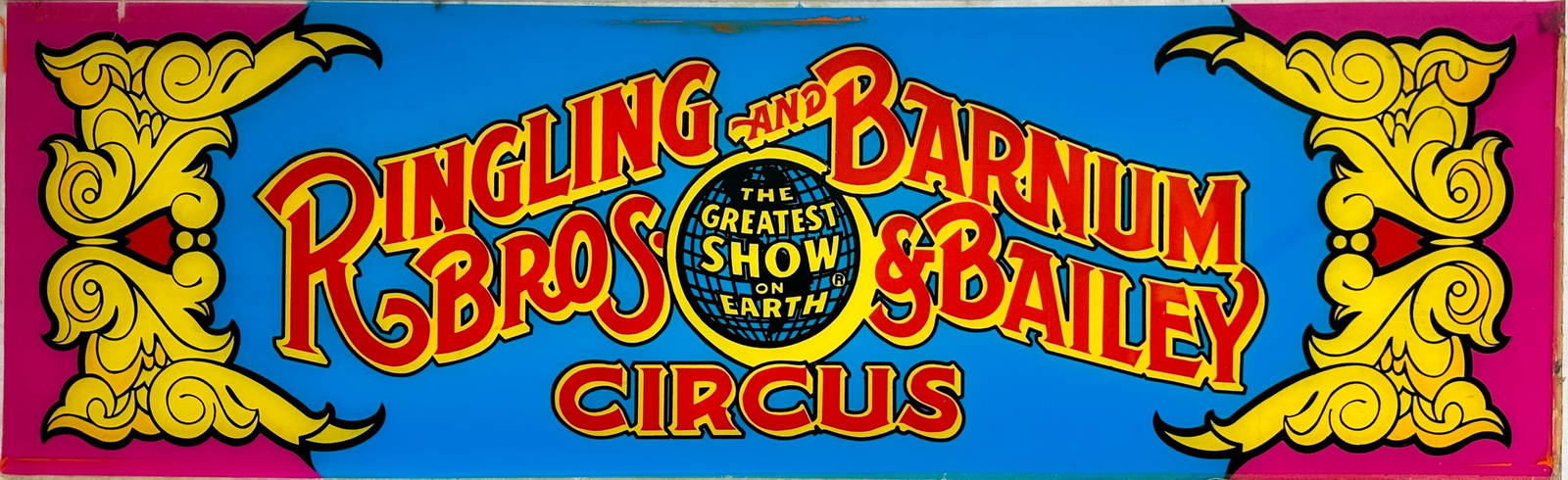 Ringling Barnum Circus Marquee Sign