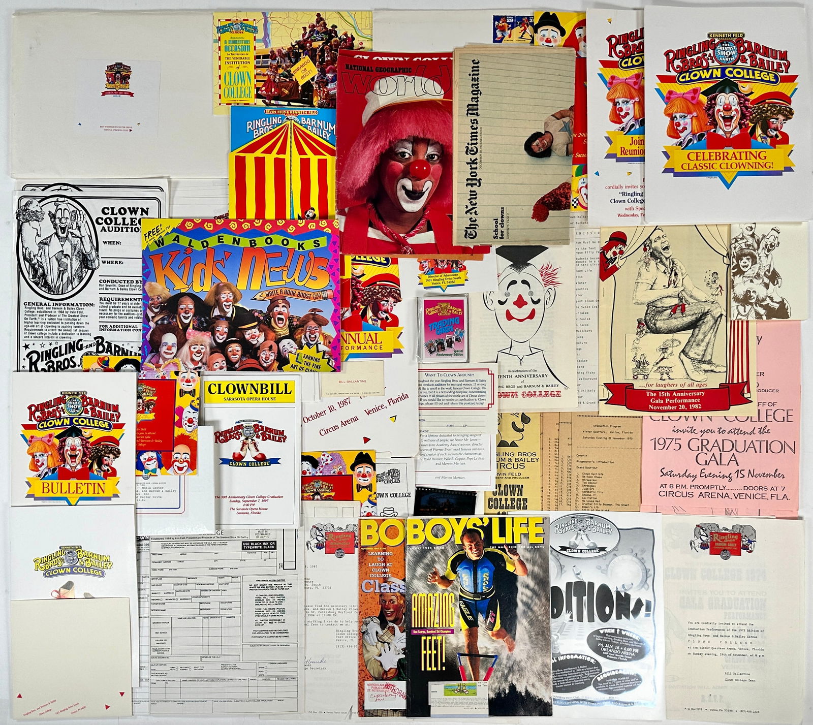 Larry Kellogg Circus Archive - Clown College Auction