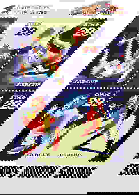 U.s. Postal Service - Rbbb Circus Auction