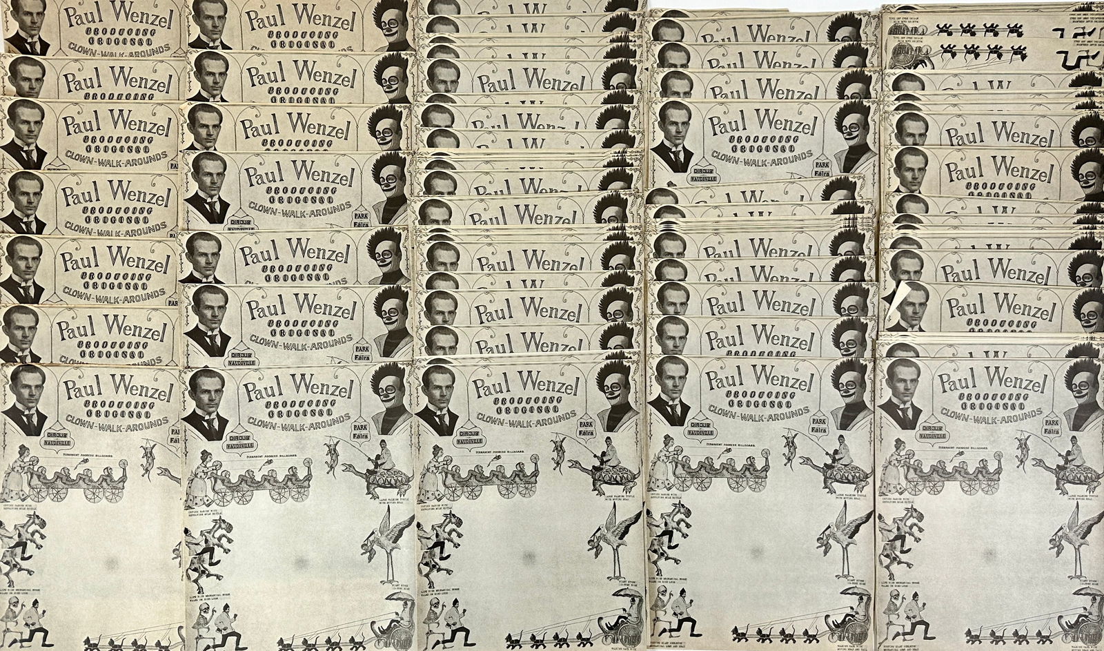 Paul Wenzel Letterhead Auction