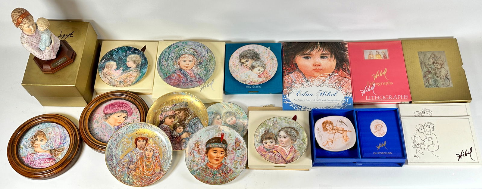 Edna Hibel Collection Auction