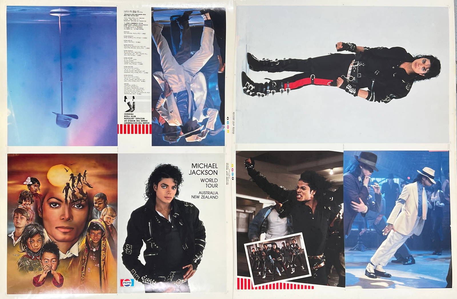Original Michael Jackson Program Designs Auction