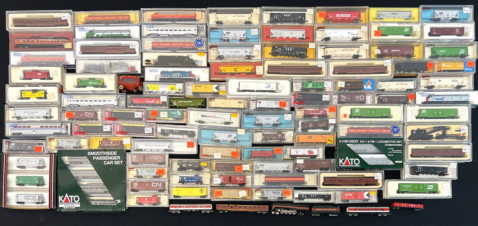 N Scale Model Train Collection Auction